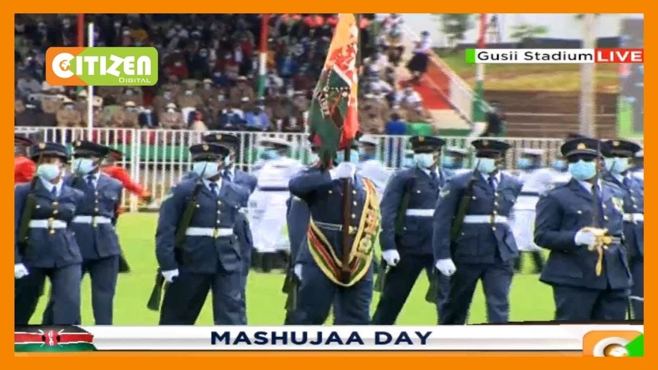 KDF military parade at Gusii Stadium - YouTube
