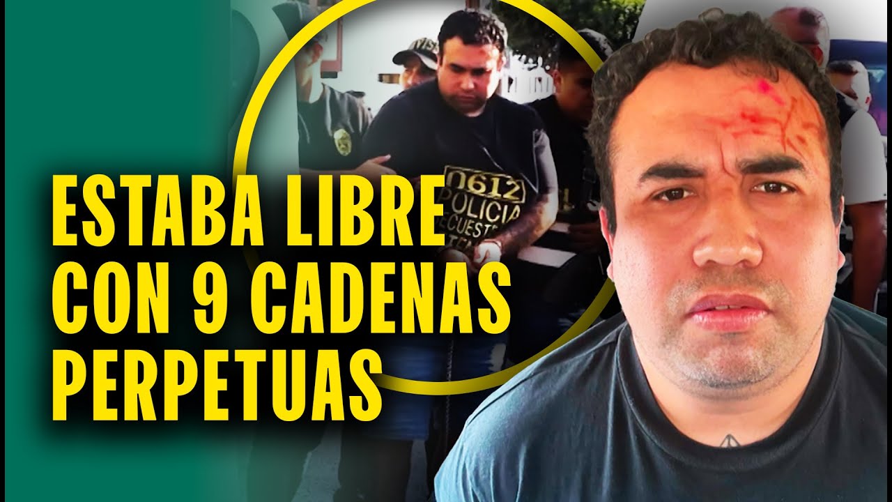 Criminal con 9 cadenas perpetuas caminaba con total libertad en Lima ...