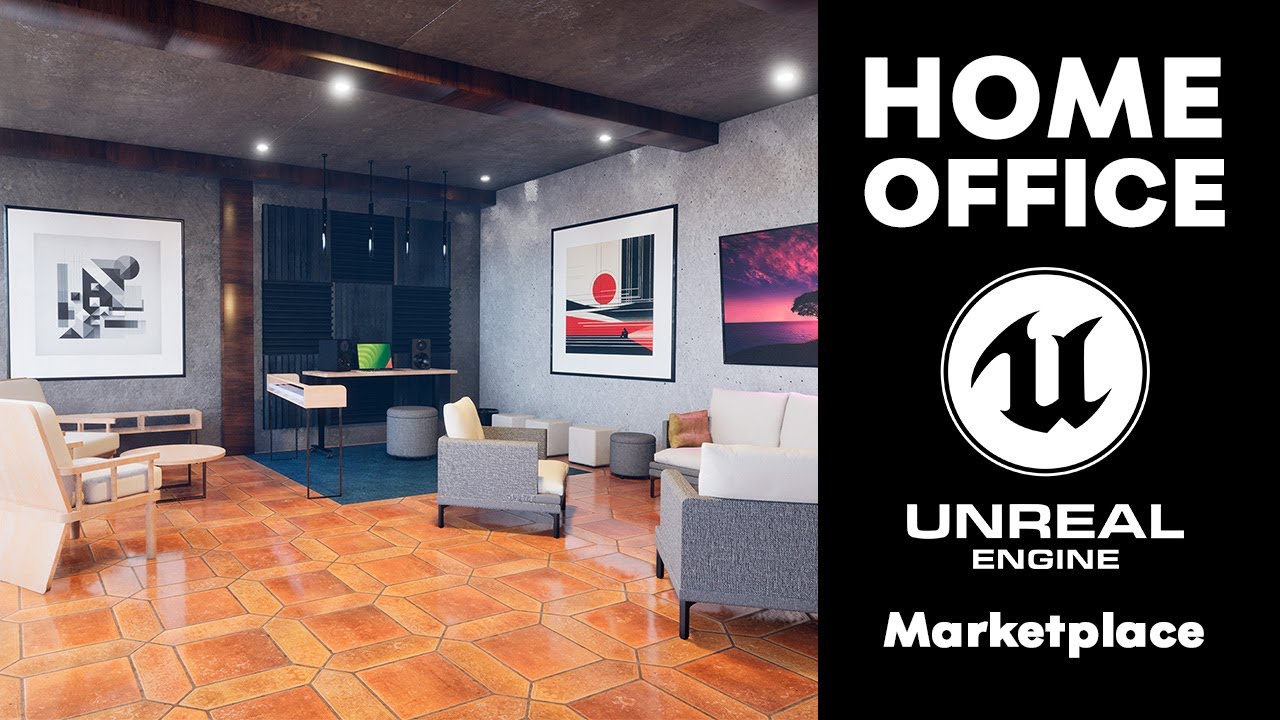 Home Studio - Unreal engine - YouTube