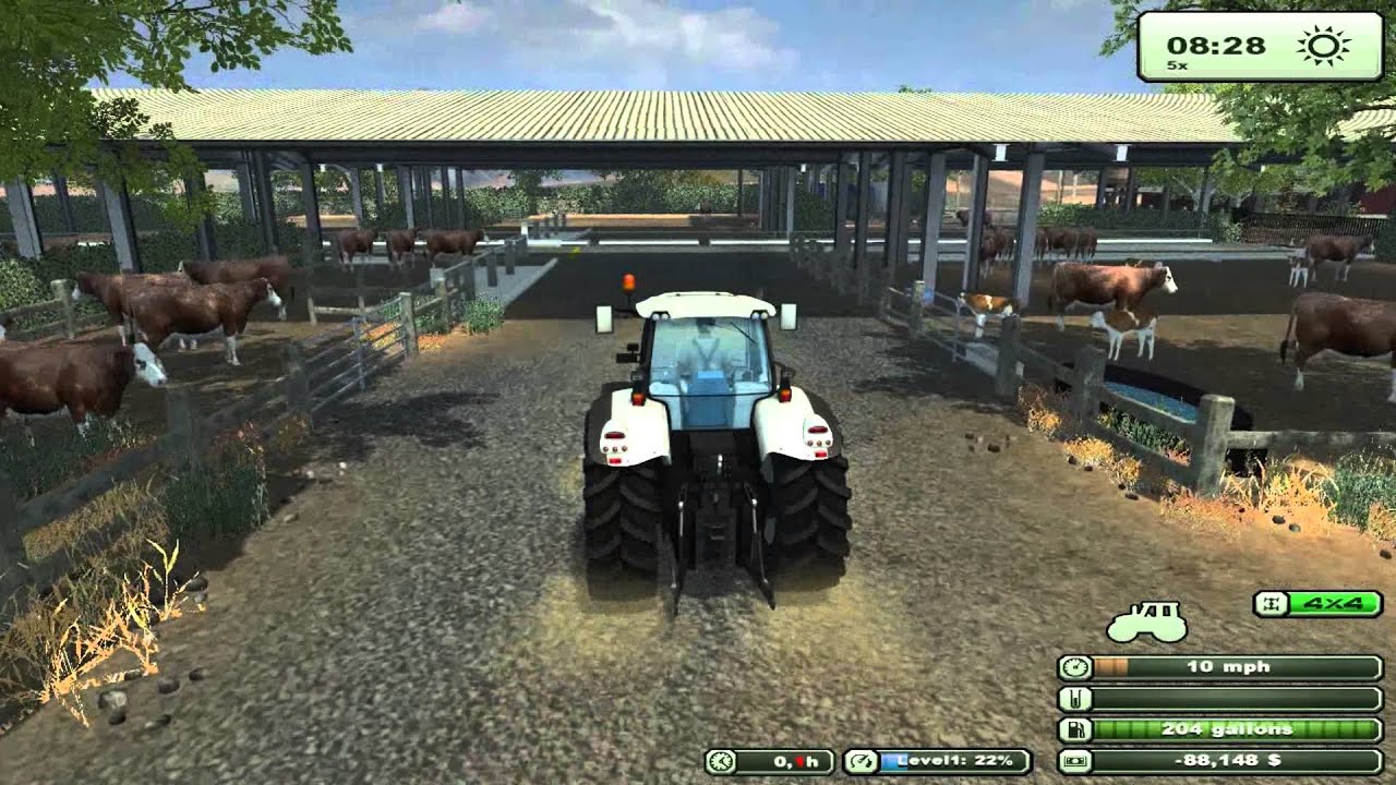 Farming Simulator 2013 - New Map "USA" a lot of great detail check it ...