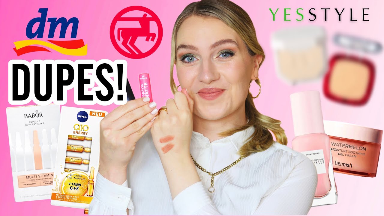 KRASSE DROGERIE & K-BEAUTY DUPES Mai 2023 | DM, YesStyle, Rossmann ...