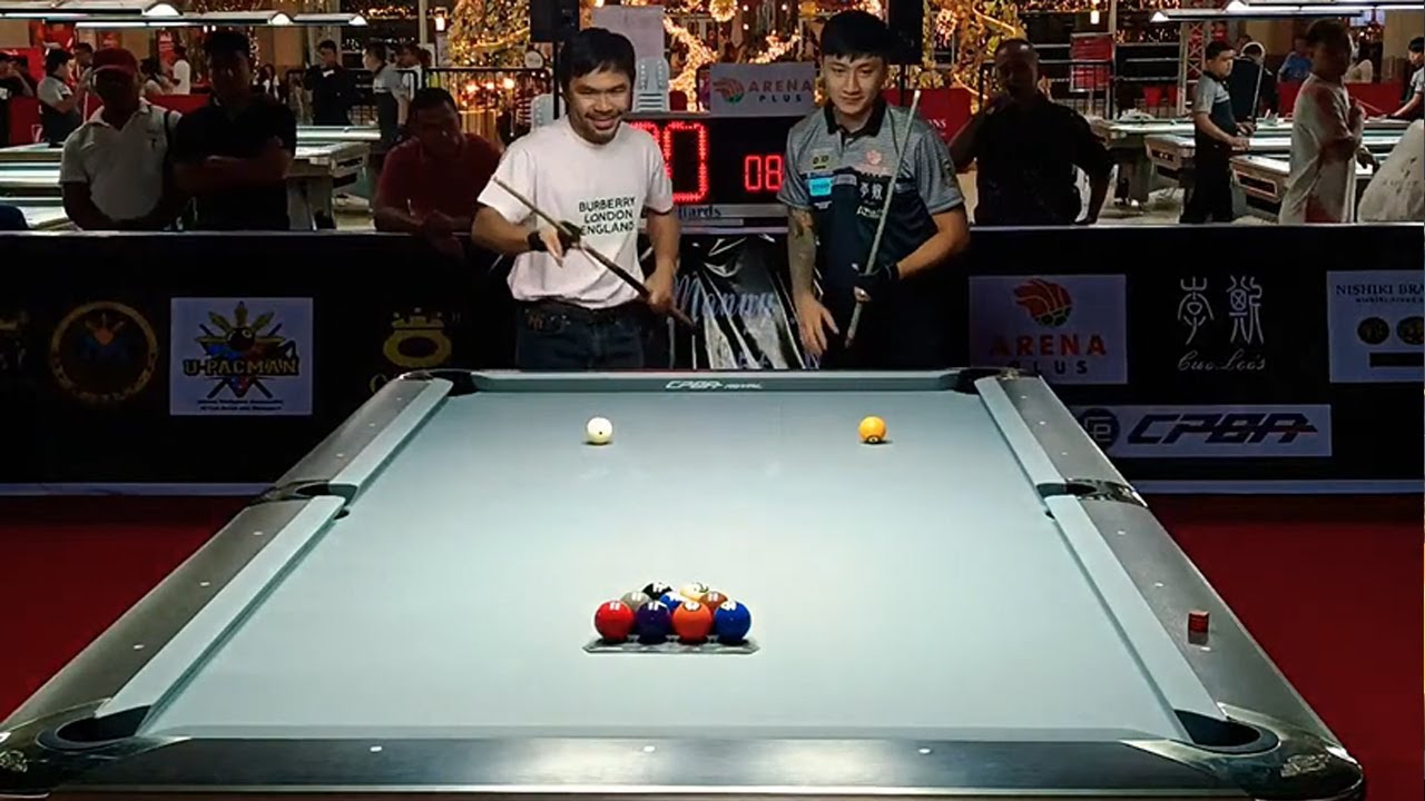 Manny Pacquiao vs James Aranas - Manny Pacquiao Tournament Elimination ...