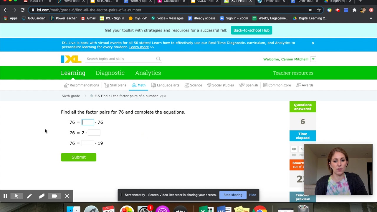 IXL E.5 Support Video - YouTube