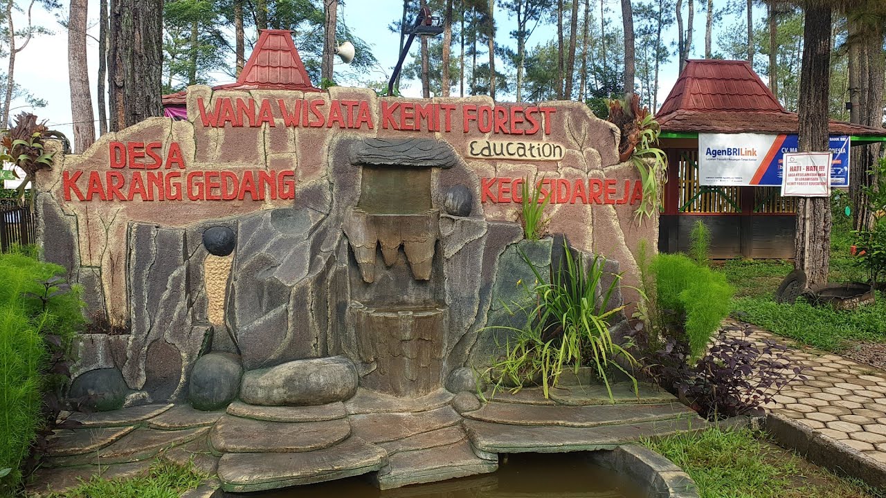 Kemit Forest Sidareja Cilacap Wisata Alam dan Hutan Pinus - YouTube