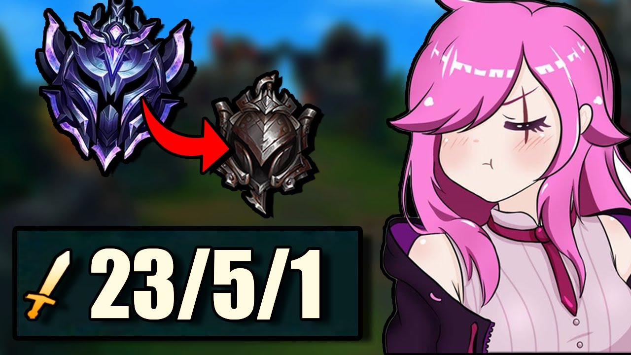 Gamer Girl makes Master Players look like Iron Players with Katarina ...