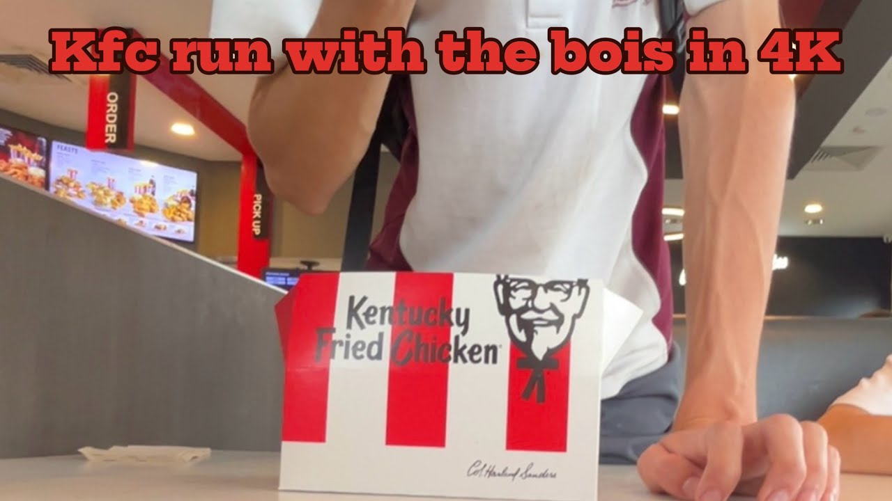 Kfc run with the bois and a surprise in 4K - YouTube