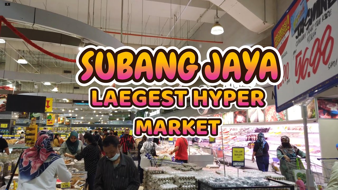 PASARAYA MYDIN SUBANG JAYA - Hyper market - YouTube