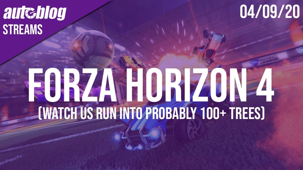 Running into trees in Forza Horizon 4 - YouTube