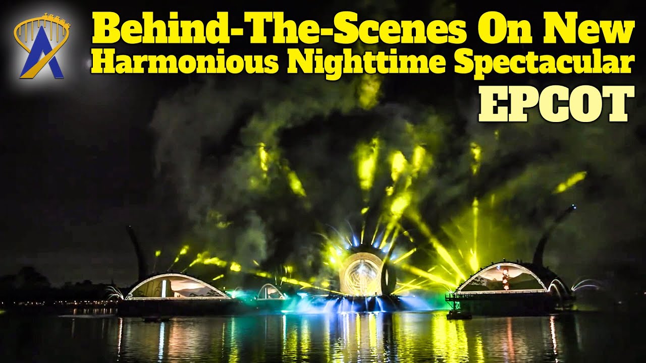 Epcot's Harmonious Firework Spectacular Behind-The Scenes Look - YouTube