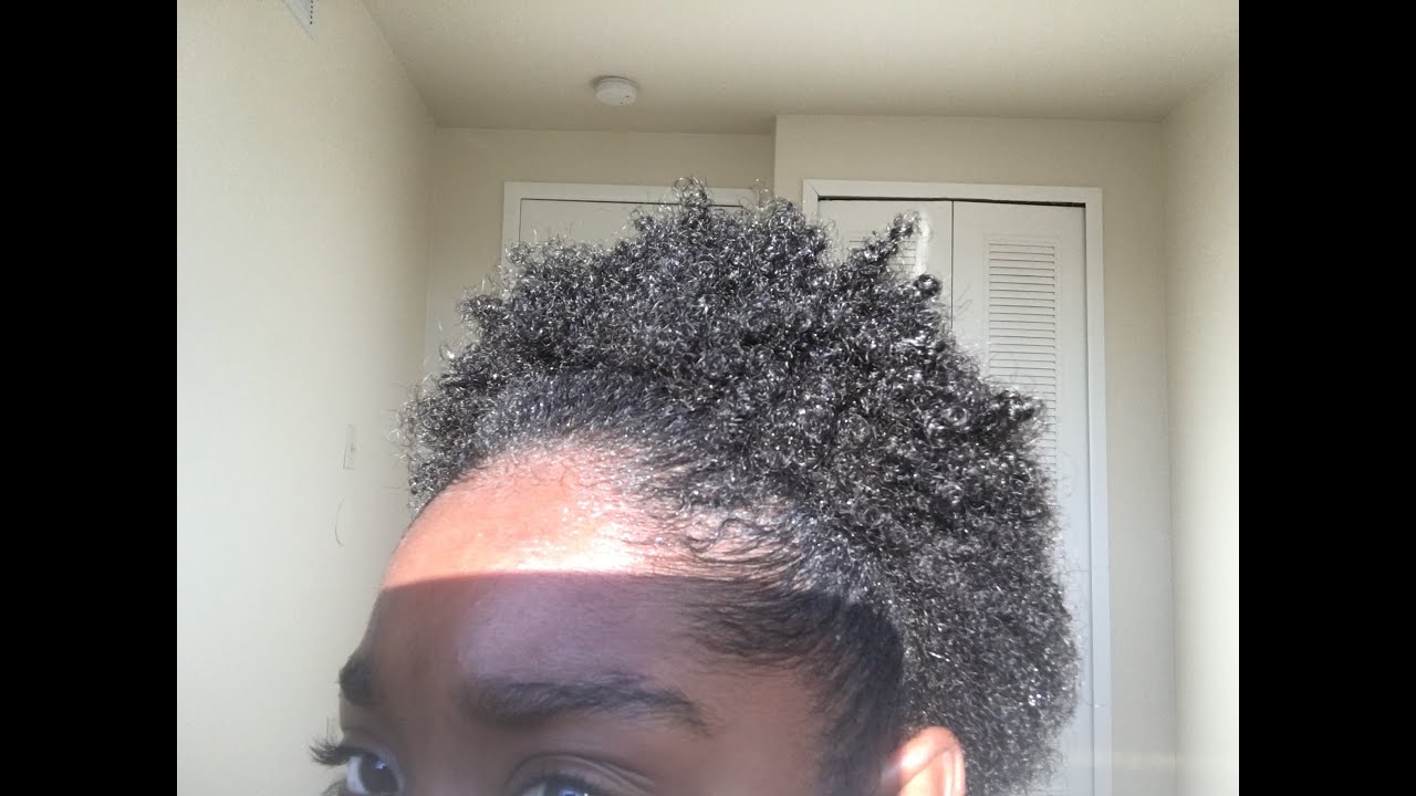 THE BEST EDGE CONTROL FOR 4C HAIR! - YouTube