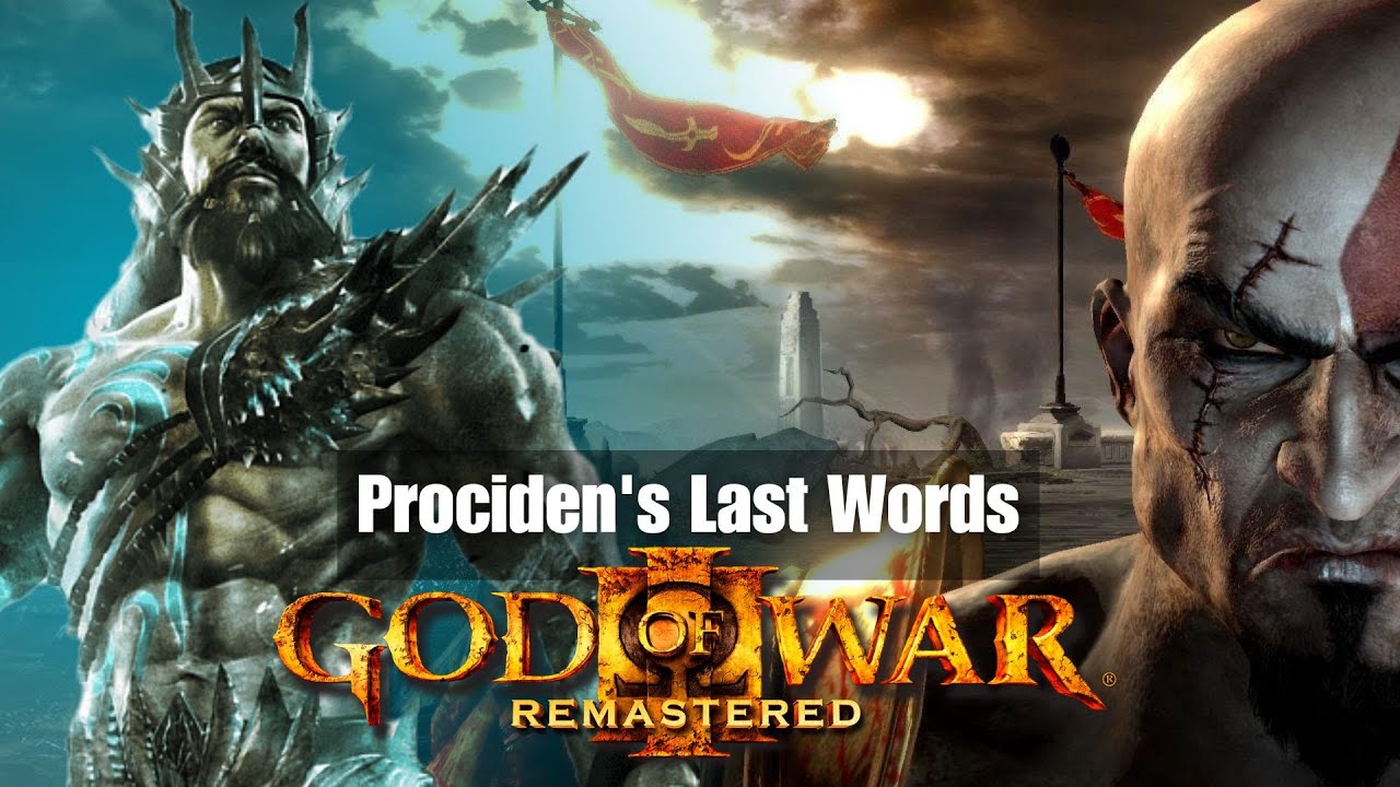 POSEIDON vs KRATOS | God of War 3 Remastered - YouTube