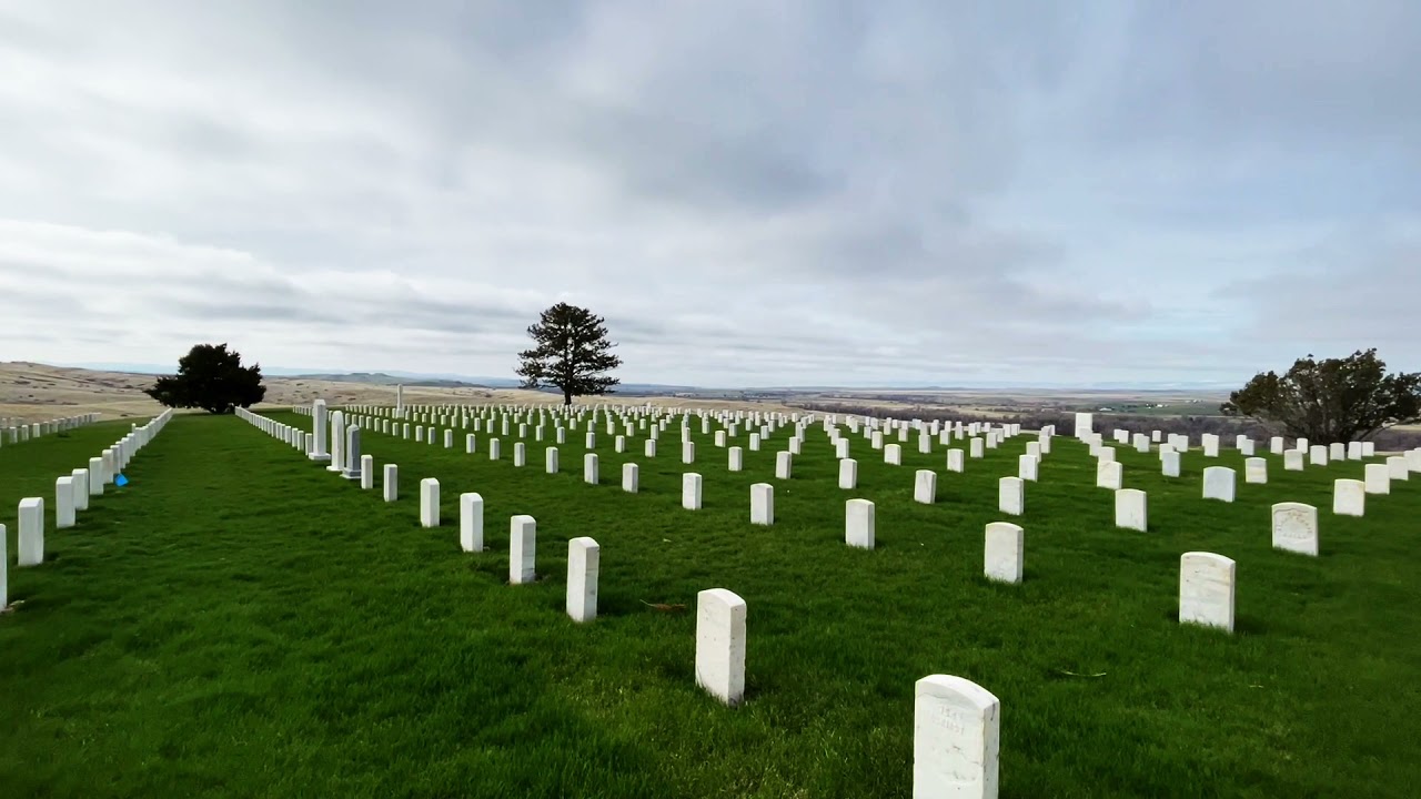 Custer National Cemetery | Montana - YouTube