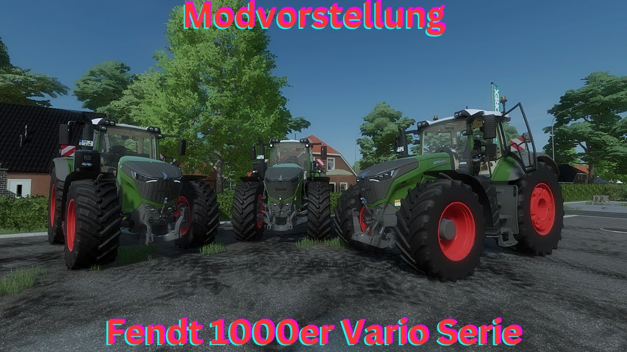 LS22 Modvorstellung- Fendt 1000 Serie- (by Schnibbel Modding) LS22 Mods ...