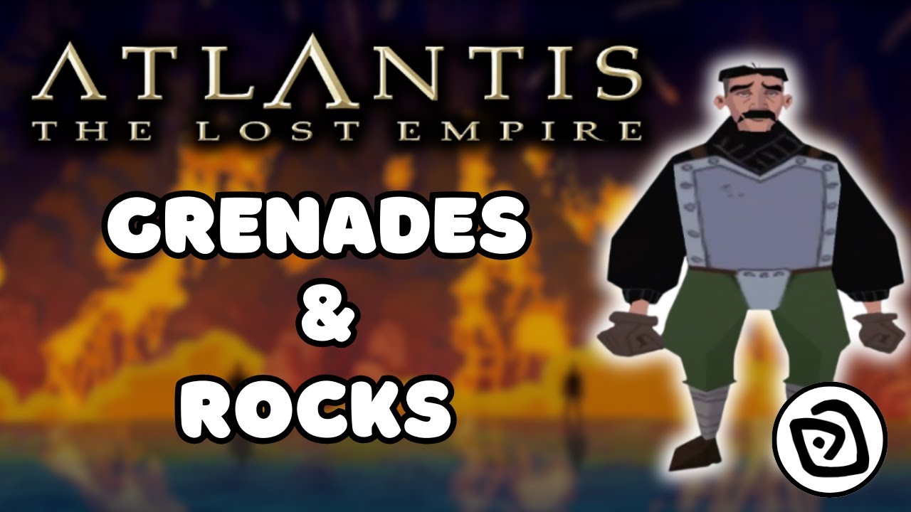 Let's Play Atlantis the Lost Empire (PS1) Part 6 - Fire Trial - YouTube