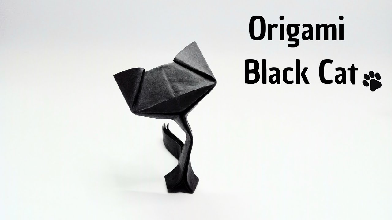 Origami Kucing / Easy Origami Cat / Origami Neko - YouTube