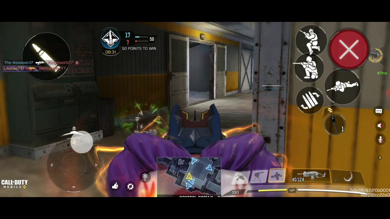 call of duty mobile Master Ranked with the new ICR skin enjoy - YouTube