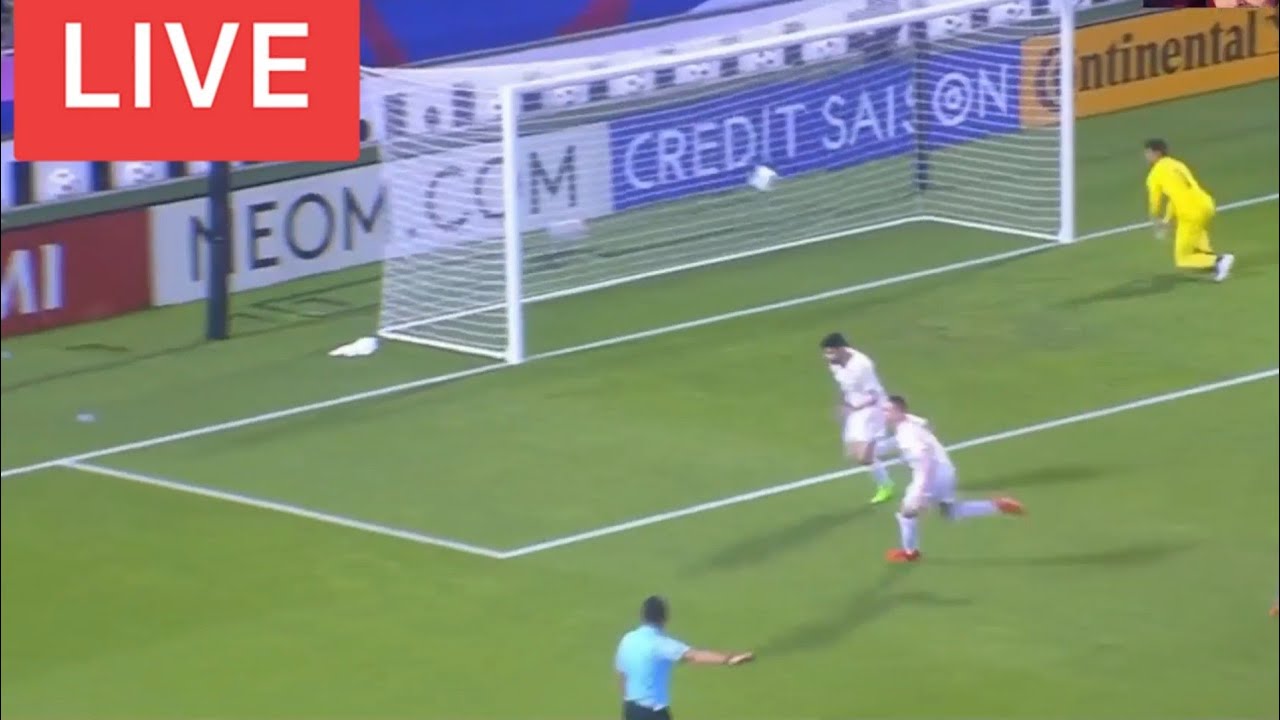 رد فعل علي الشوط الثاني في مباراة قطر والأردن في كأس آسيا تحت 23سنه بث