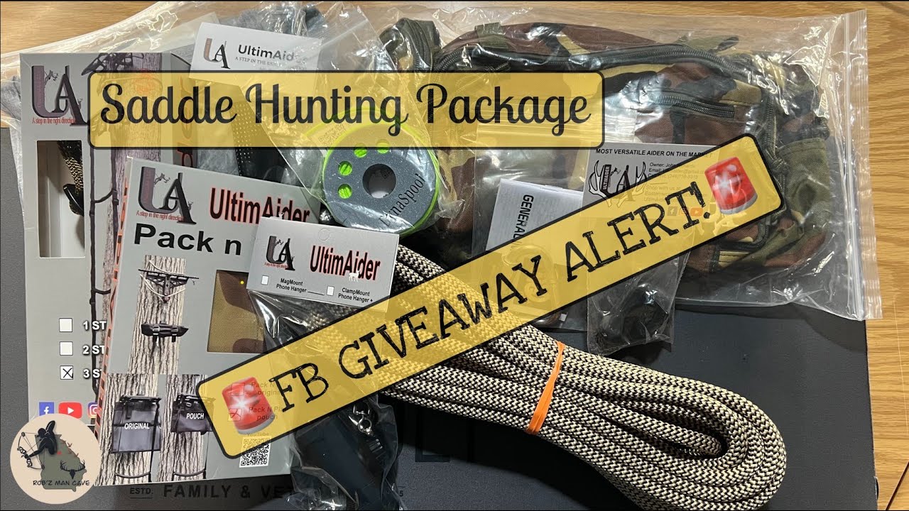 One Stick Saddle Hunting Essentials Package ***Giveaway Alert*** - YouTube