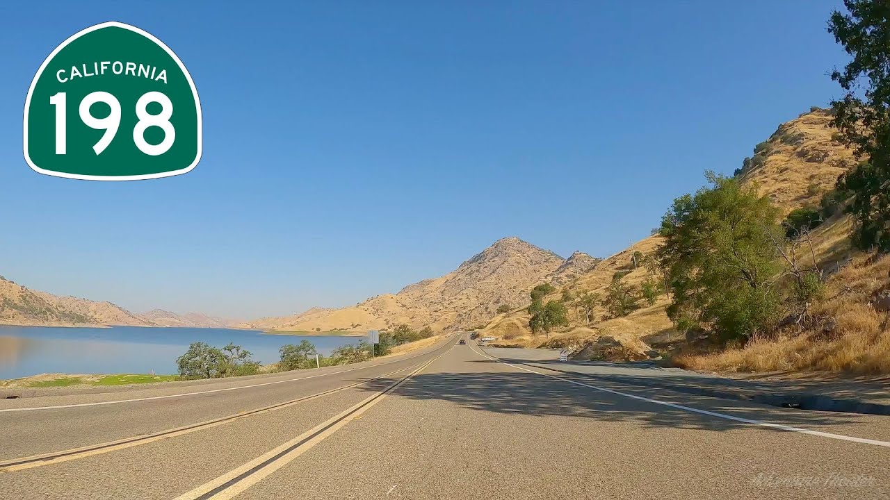 California State Route 198 to Sequoia National Park 4K scenic drive - YouTube