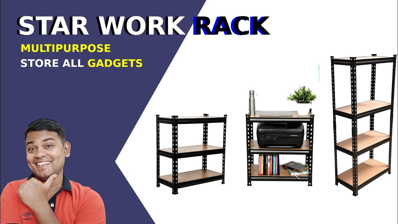 Star Work Multipurpose Rack! Store all Gadgets - YouTube