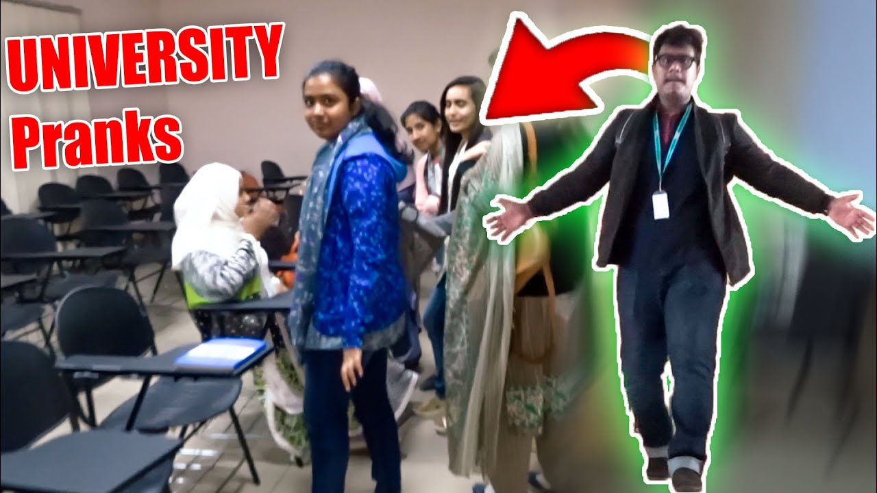 UNIVERSITY Pranks On GIRLS At IUB | IUB VLOG!! - YouTube