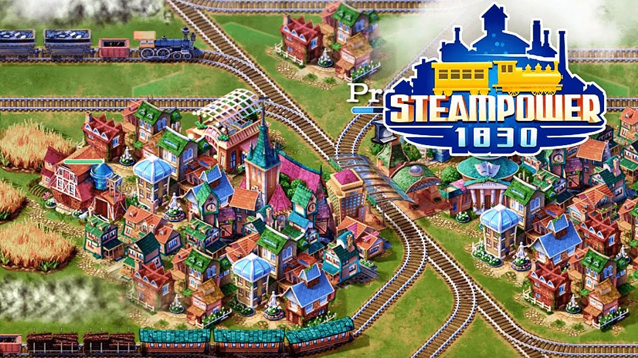 SteamPower 1830 Railroad Tycoon (Gameplay Android) - YouTube