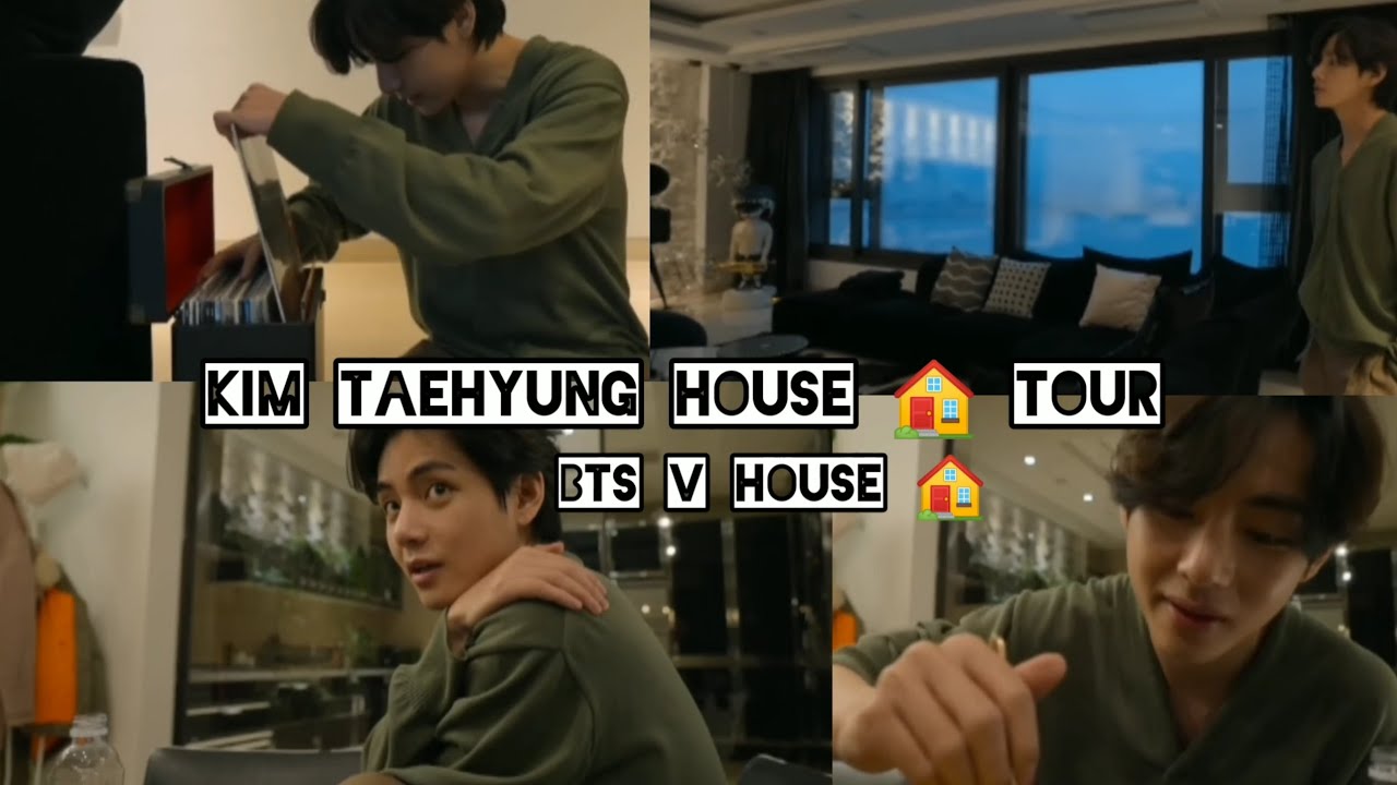 Kim taehyung house 🏠 tour 😍 BTS v house - YouTube