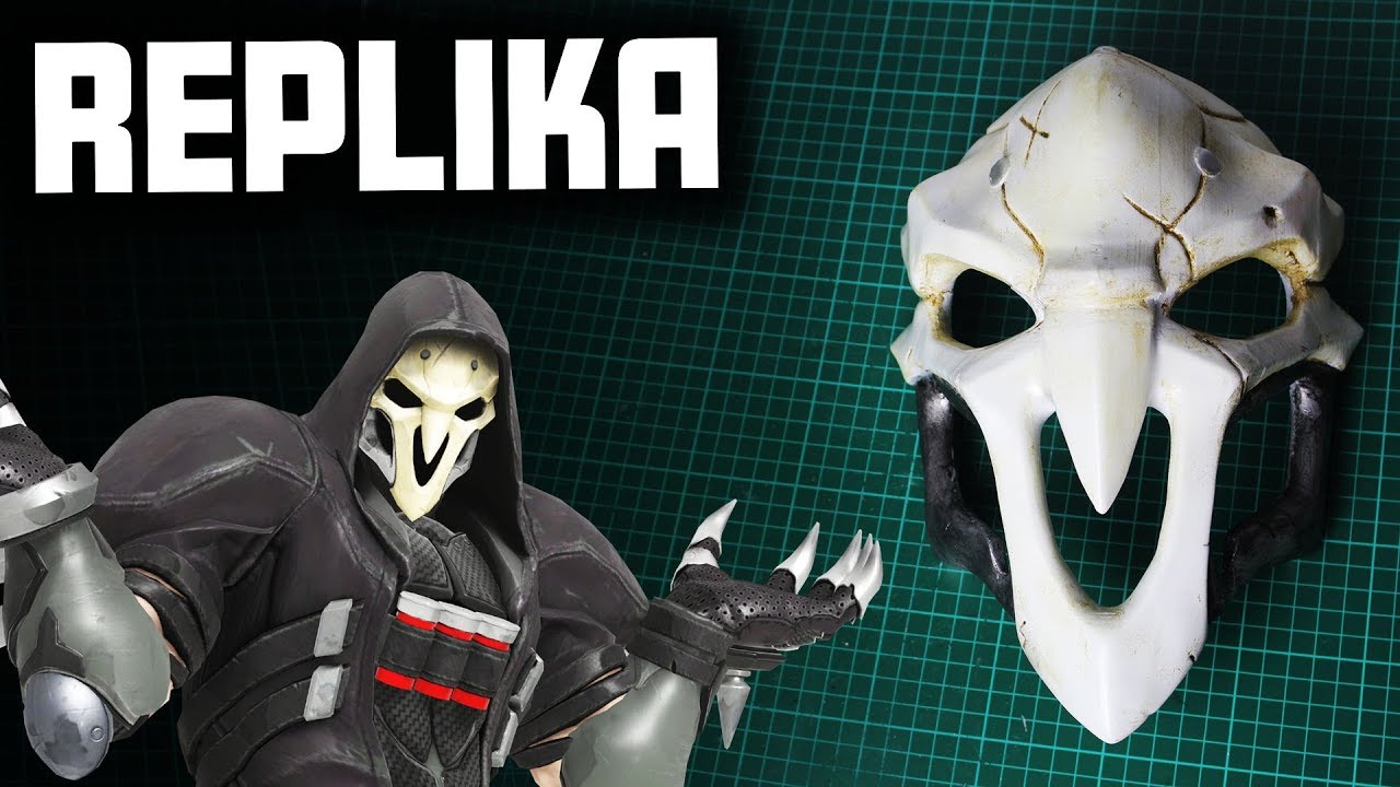 ZROBIŁEM MASKĘ REAPERA | Replika Żniwiarz Overwatch - YouTube