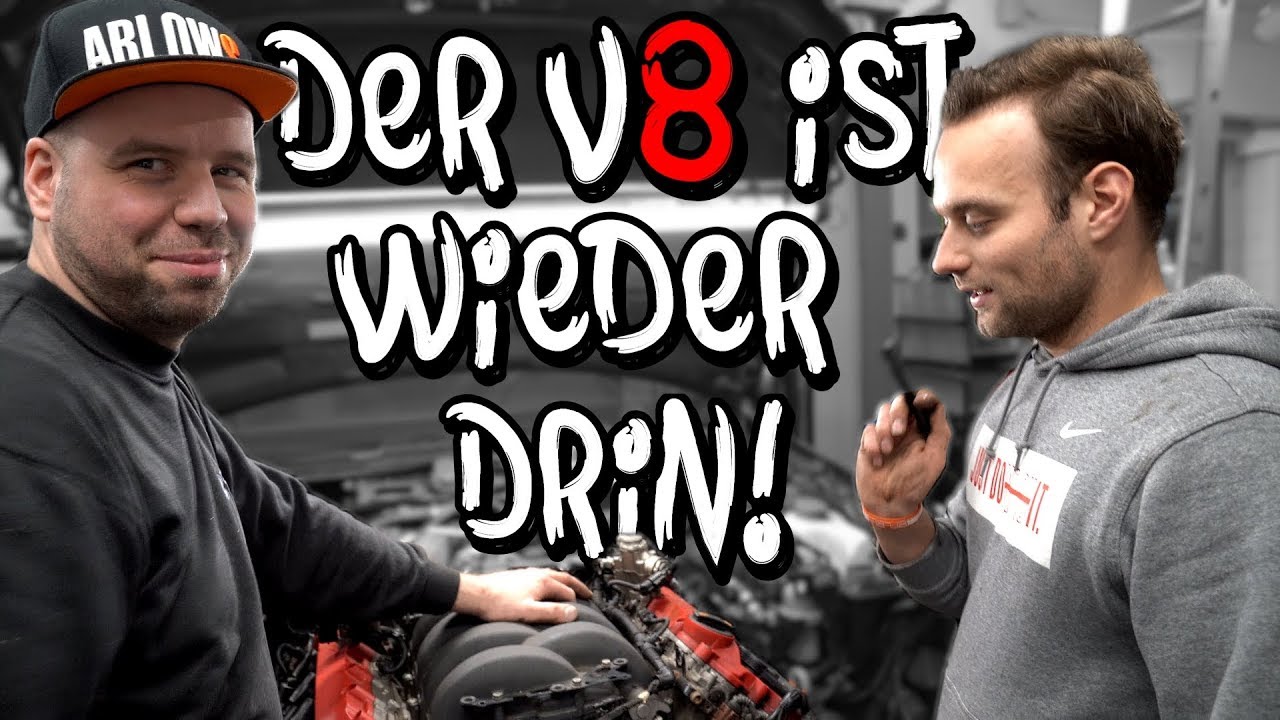 Der V8 ist wieder drin! - Audi RS4 B7 Motortausch Teil 6 | Philipp ...