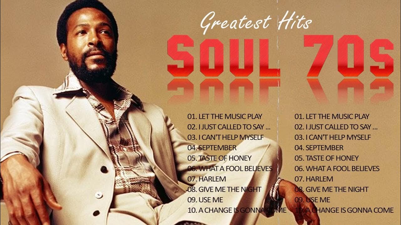Marvin Gaye, Chaka Khan, Barry White, Luther Vandross, James Brown ...