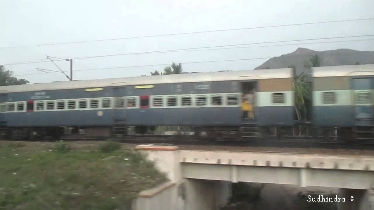 22626 SBC-MAS Double Decker meets 22615 Tirupati-Coimbatore ICE at ...