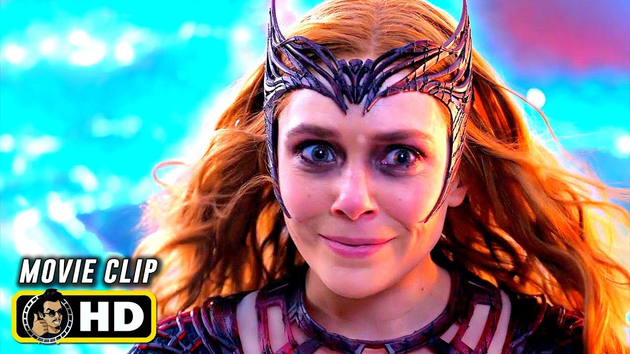 Doctor Strange 2 2022 Scarlet Witch Vs America Chavez Fight [hd