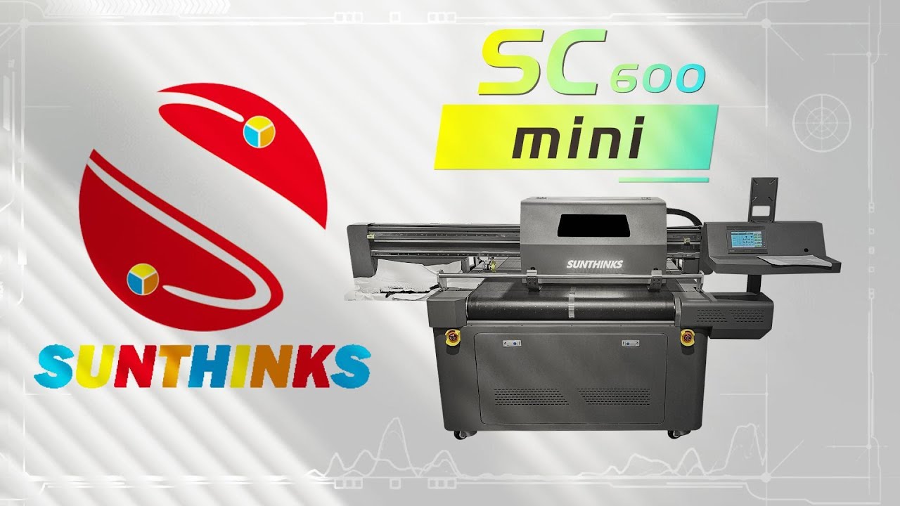 New Product — SC600 Mini digital single pass printer - YouTube
