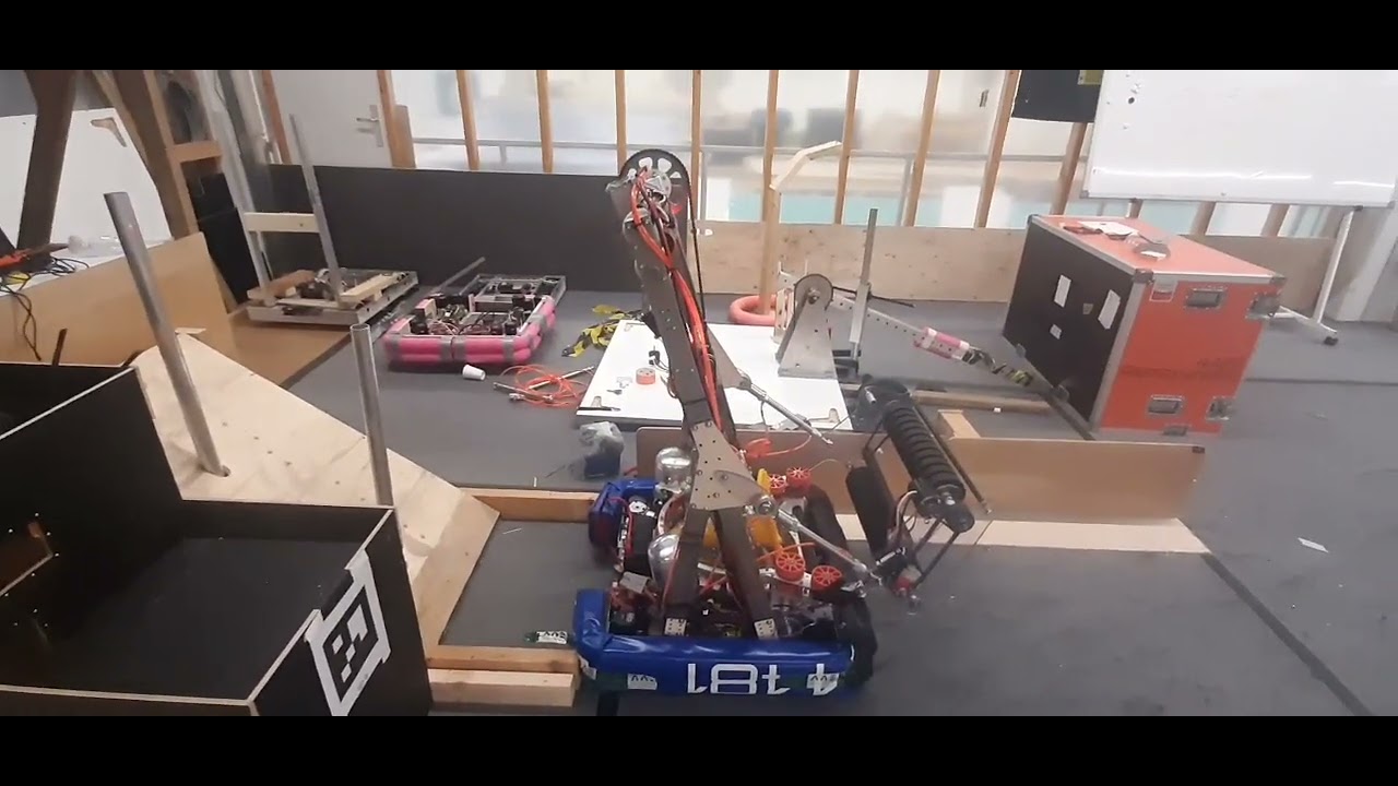FRC4481 - 2023 Prototypes - Development Robot First Autonomous Testing ...