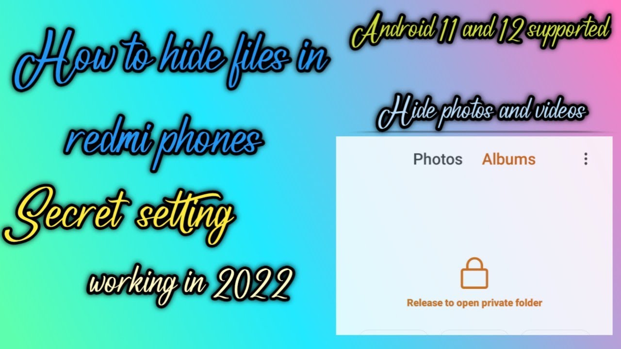 How To Hide Photos In Redmi Phones Secret Setting Redmi Phone Latest how-to-hide-photos-in-redmi-phones-secret-setting-redmi-phone-latest