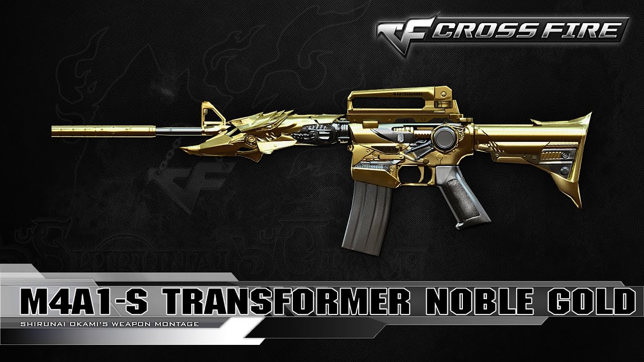 Review M4A1 Noble Gold - CF Offline - YouTube