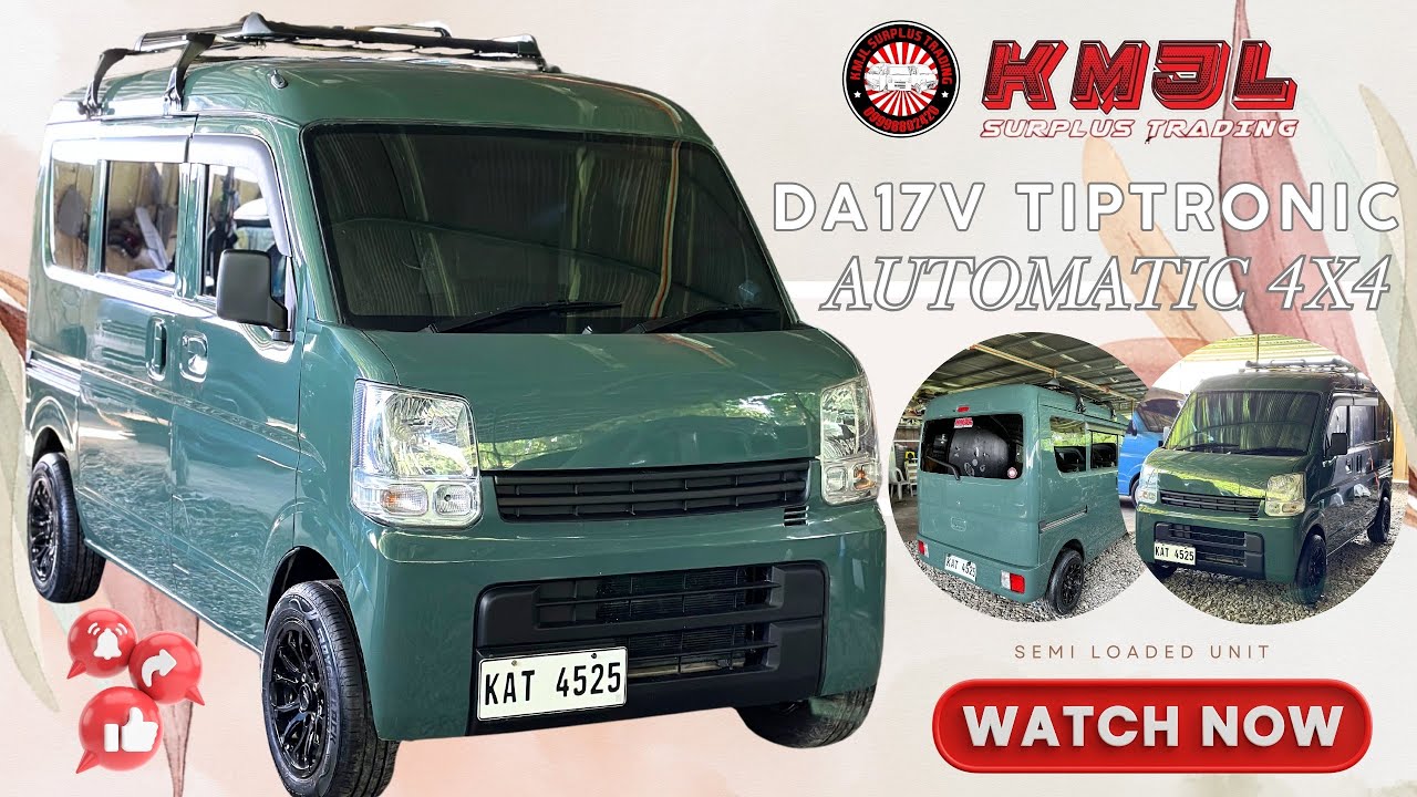 DA17V TIPTRONIC (ORDINARY) AUTOMATIC 4X4 PASTEL GREEN | KMJL Surplus ...