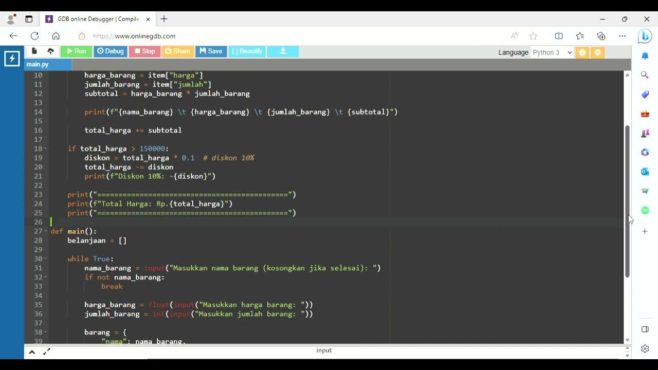 UJIAN TENGAH SEMESTER BAHASA PEMROGRAMAN II | Aplikasi sederhana ...