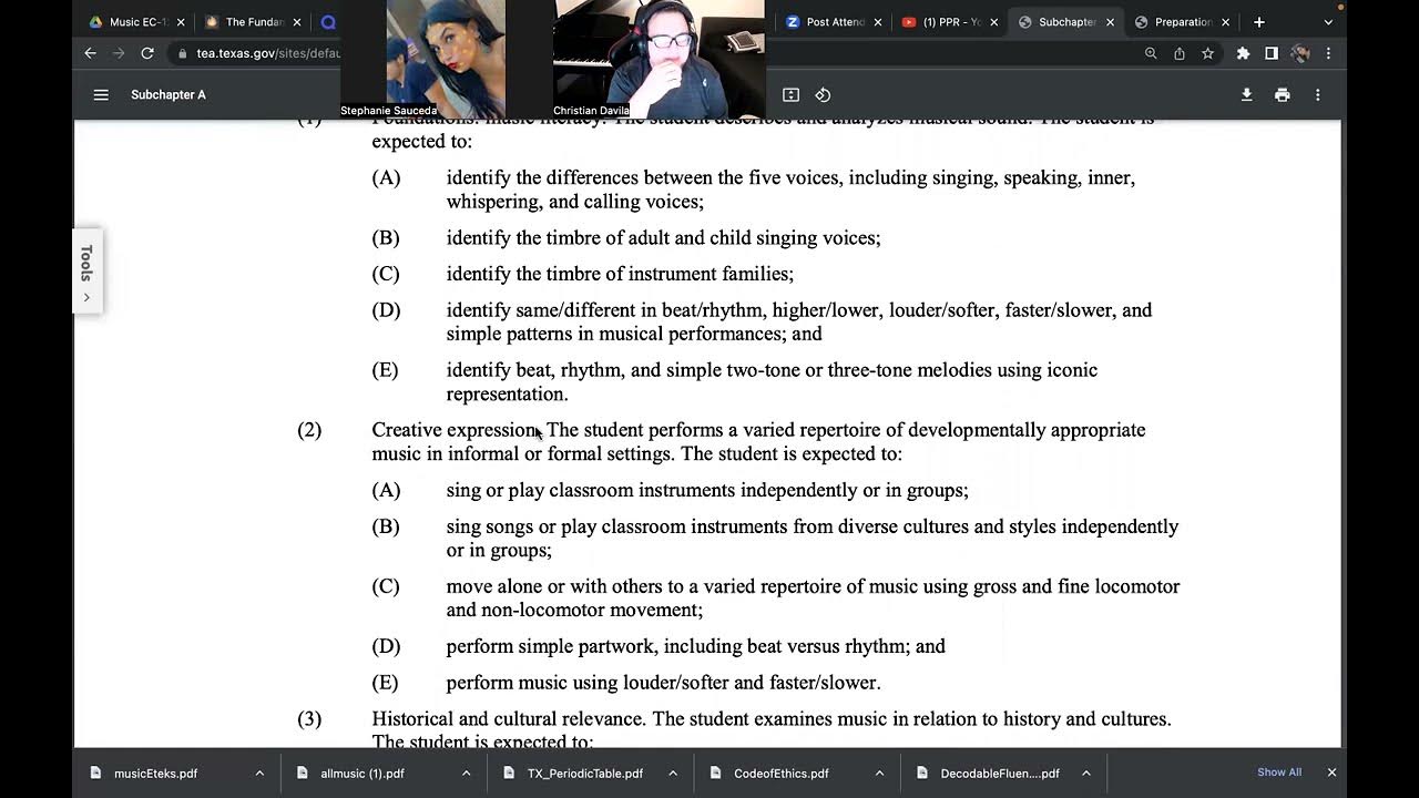 TEXES MUSIC EC-12 Study Session: How to STUDY FOR YOUR EXAM. - YouTube