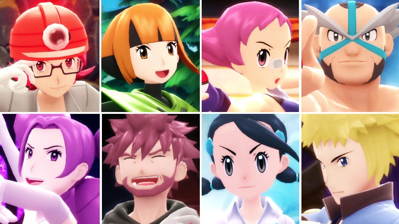 Pokémon Brilliant Diamond & Shining Pearl - Gym Leader Battles ...