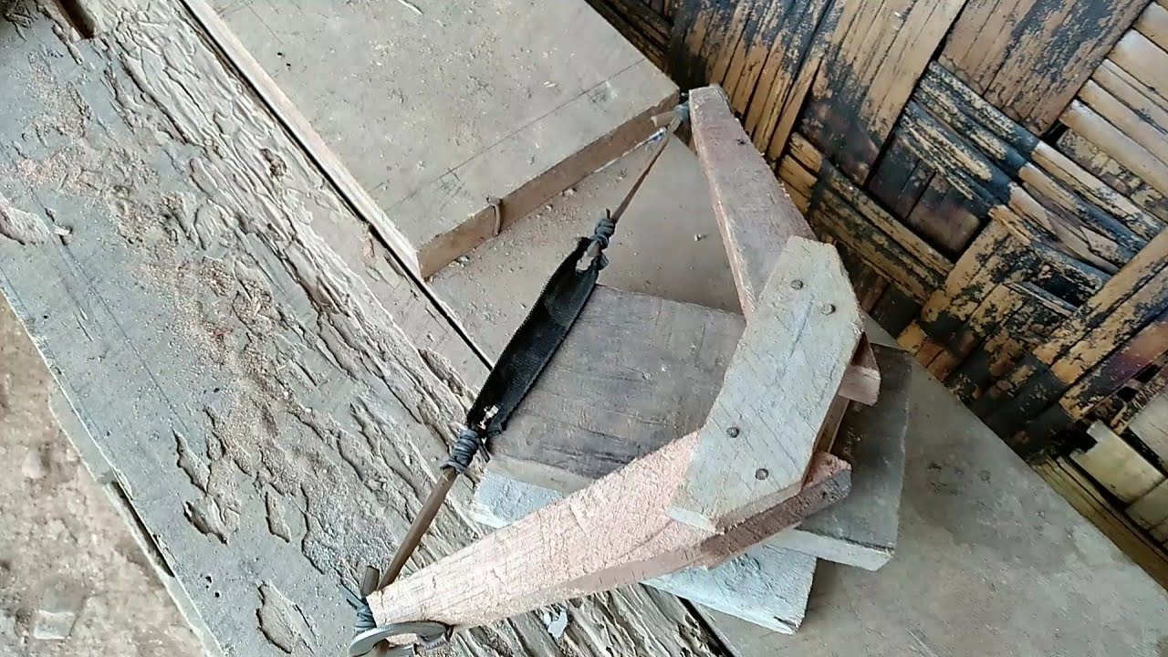 making powerful arrow at home | build arrow with piece of wood ...
