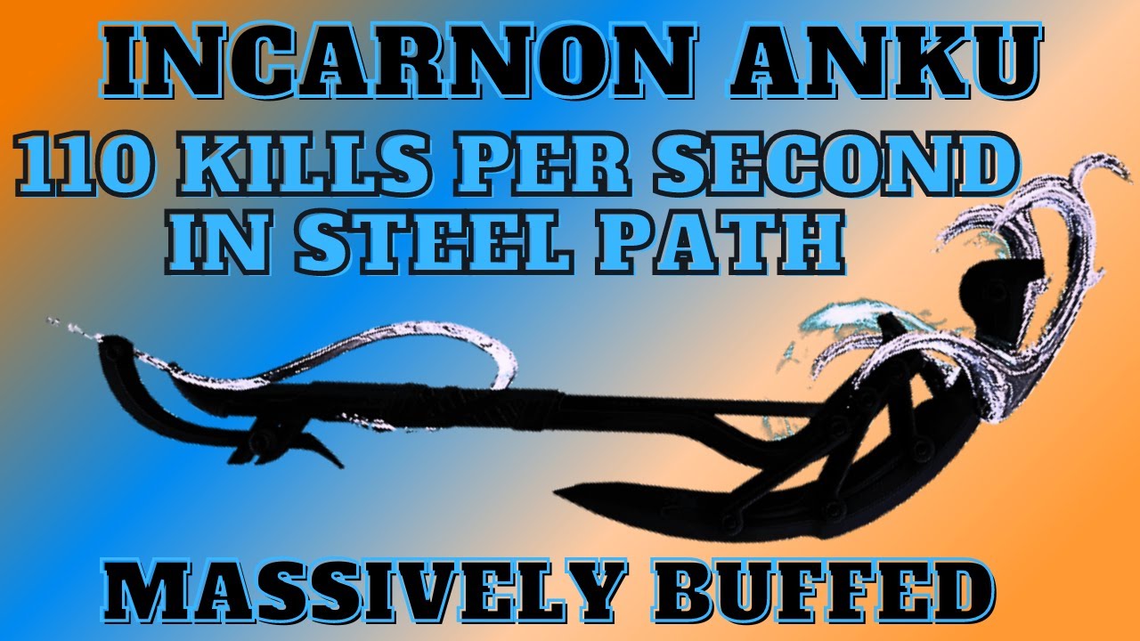 This Warframe Incarnon Anku Build Is So INSANELY OP !! - YouTube
