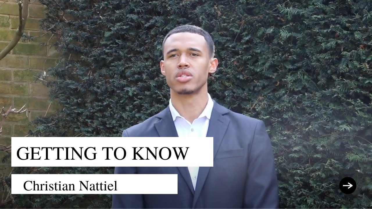 Getting to know... Christian Nattiel - YouTube