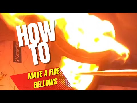 Quick! How to make a Fire Bellows - YouTube