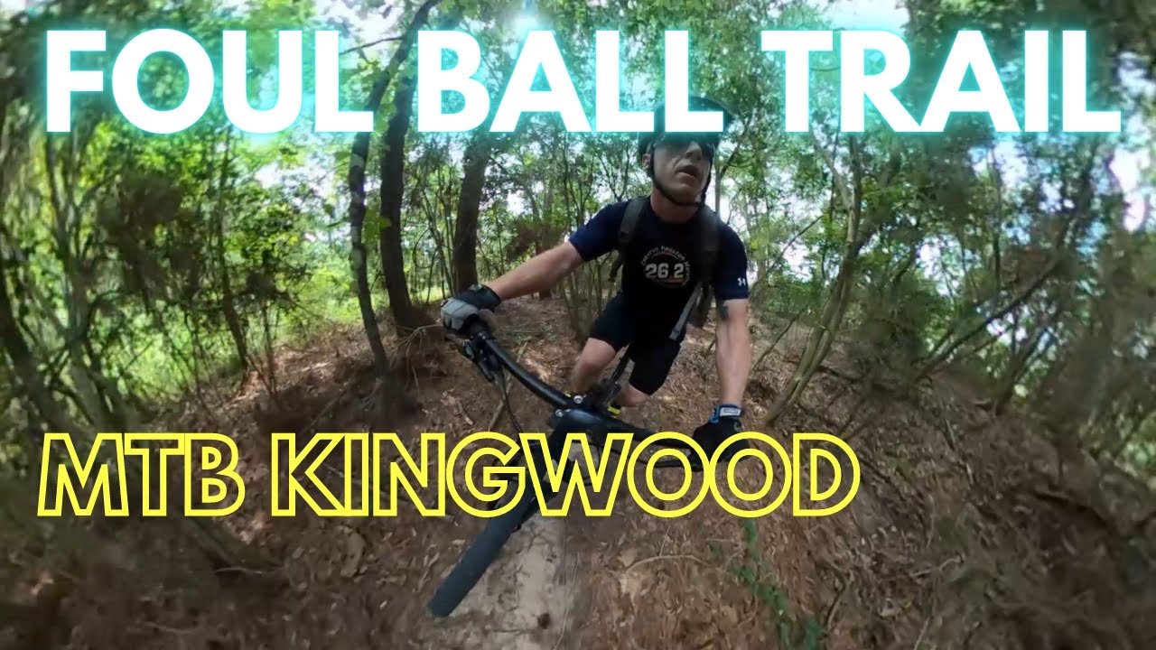 Foul Ball Trail || Mountain Biking || Kingwood Texas - YouTube