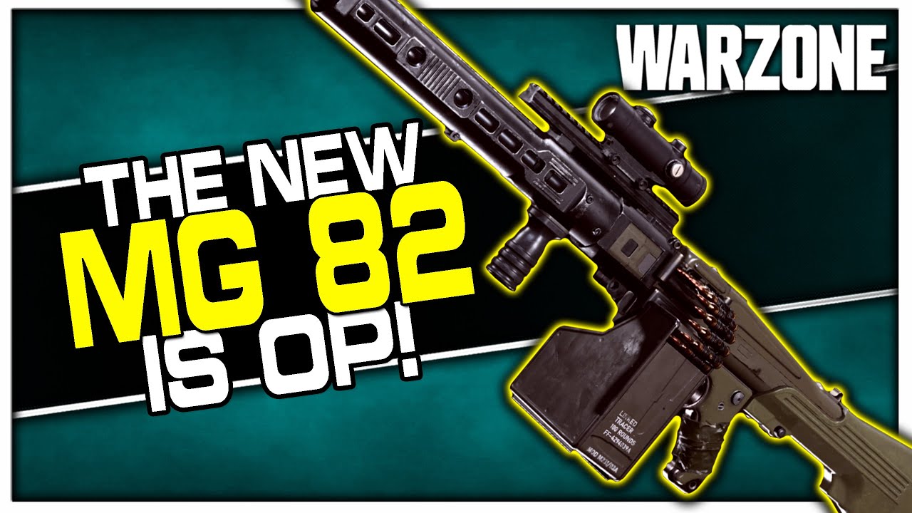 NEW Overpowered MG 82 Setup & Stat Breakdown! (Warzone's Best LMG ...