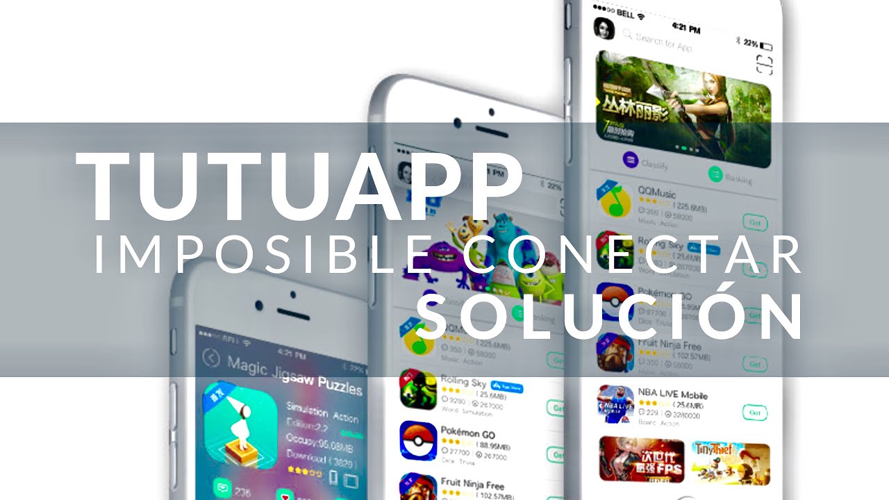 TRUCO PARA DESCARGAR TUTUAPP | IMPOSIBLE CONECTARSE | SOLUCION ...