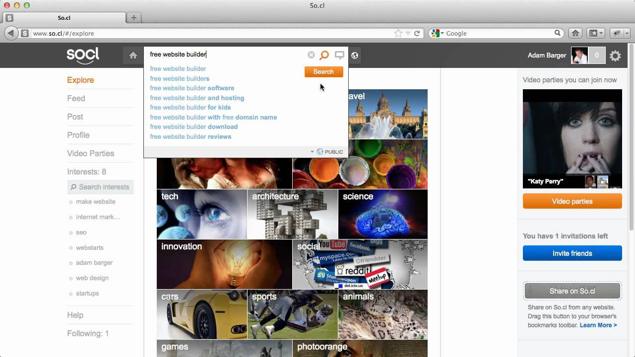 So.cl Review. Microsoft's new social network website - YouTube