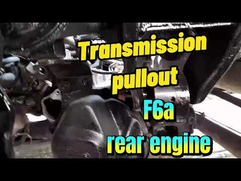 pull out Transmission of F6a Suzuki Srum Van, Complete detail - YouTube