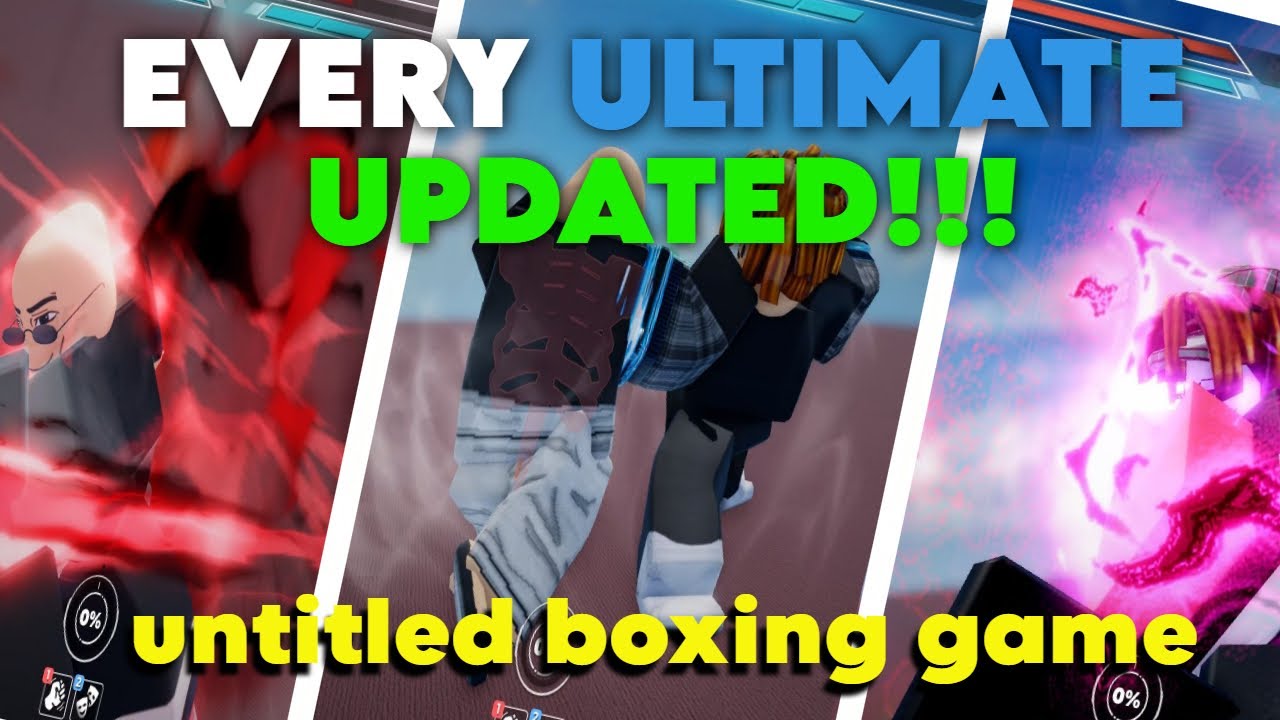EVERY ULTIMATE IN UNTITLED BOXING GAME! (UPDATE ASURA) - YouTube